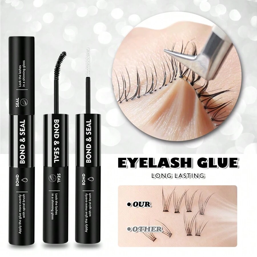 Waterproof Quick Dry Adhesive Clear Eyelash Extensions 10ml Strip Lash ...