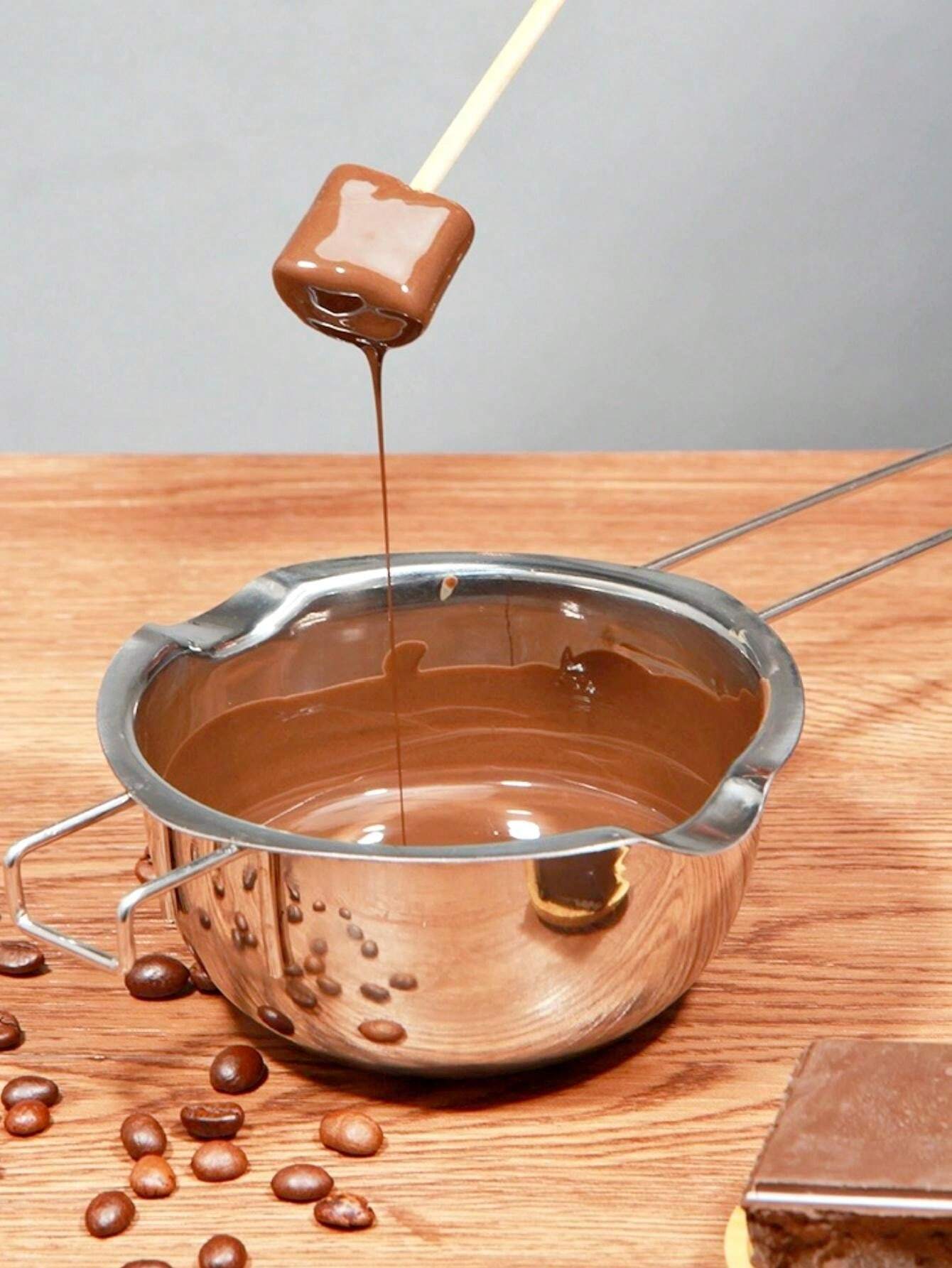 1pc Stainless Steel Melting Chocolate Pot, Butter Melting Furnace, Melt ...