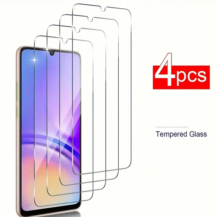 4 Unidades De Vidrio Templado Para Samsung Galaxy S23 FE S22 S23 S21 + S20 S24 Plus A05 A05S A15 ...