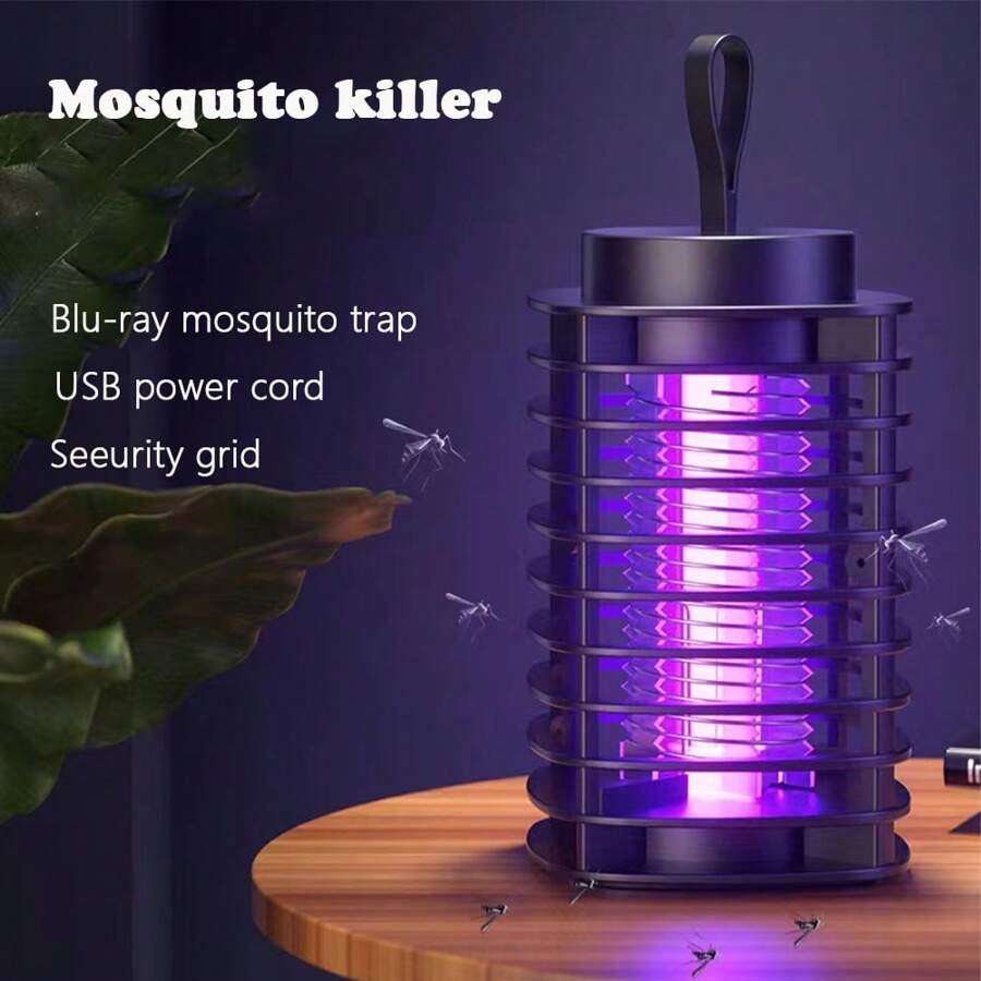 USB Electric Mosquito Killer Lamp, Silent Mosquito Repellent Device For ...