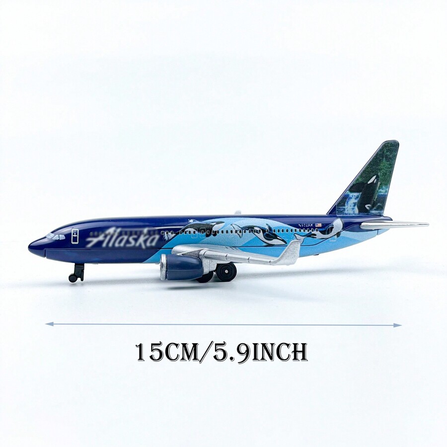 Alaska Airlines Airplane Model, Suitable For Collection And Gift ...