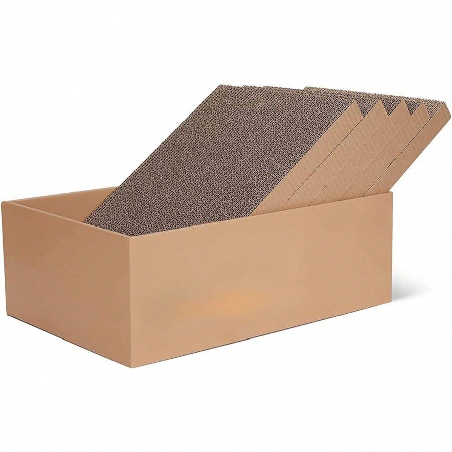 5 PCS Cat Scratching Boards, 17.1 X 11.4 Inch Ex-Large Cat Scratcher ...