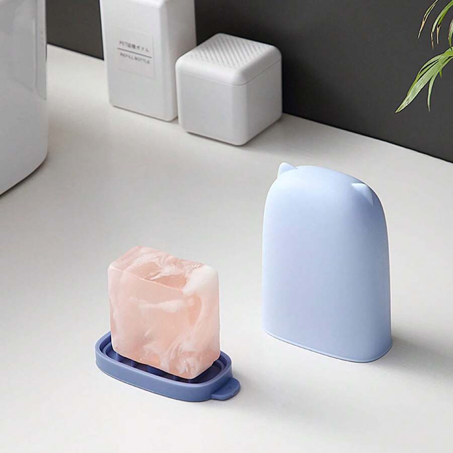 Portable Soap Container Box Silicone Travel Soap Containers Soap ...