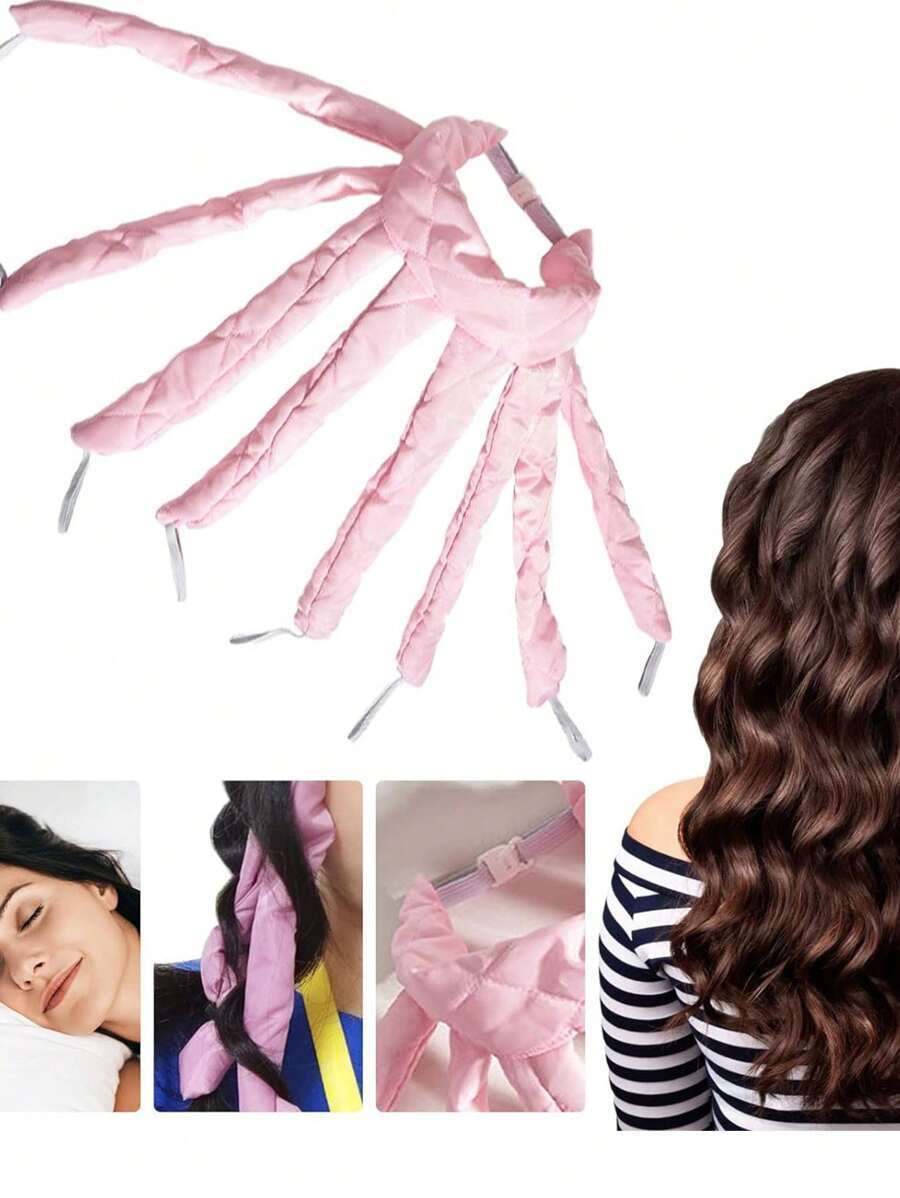 Heatless Curler Headband, Eight-Claw Design Heatless Curlers ...