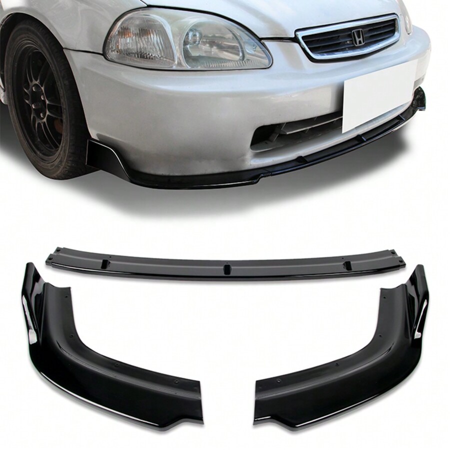 For 1996 1997 1998 Hondas' Civic JDM CS-Style Front Bumper Lip Kit ...