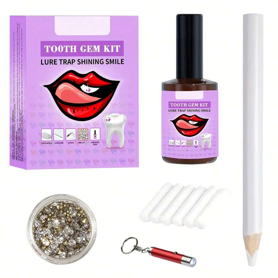 Tooth Gems Kit For Teeth With Teeth Gems And Tooth Gem Glue,Dental ...