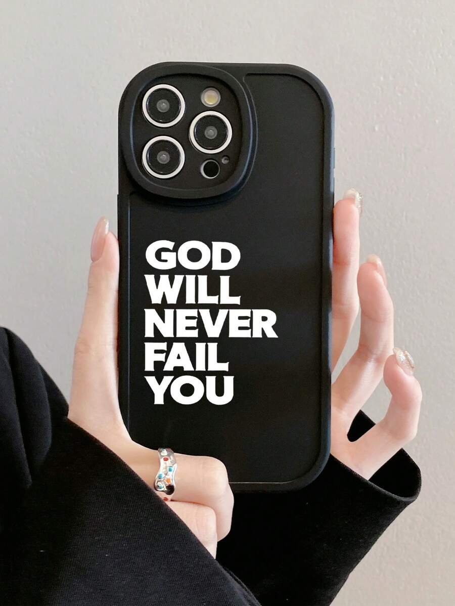 Bible Text Phone Case, Inspirational Lettering Phone Case, Suitable ...