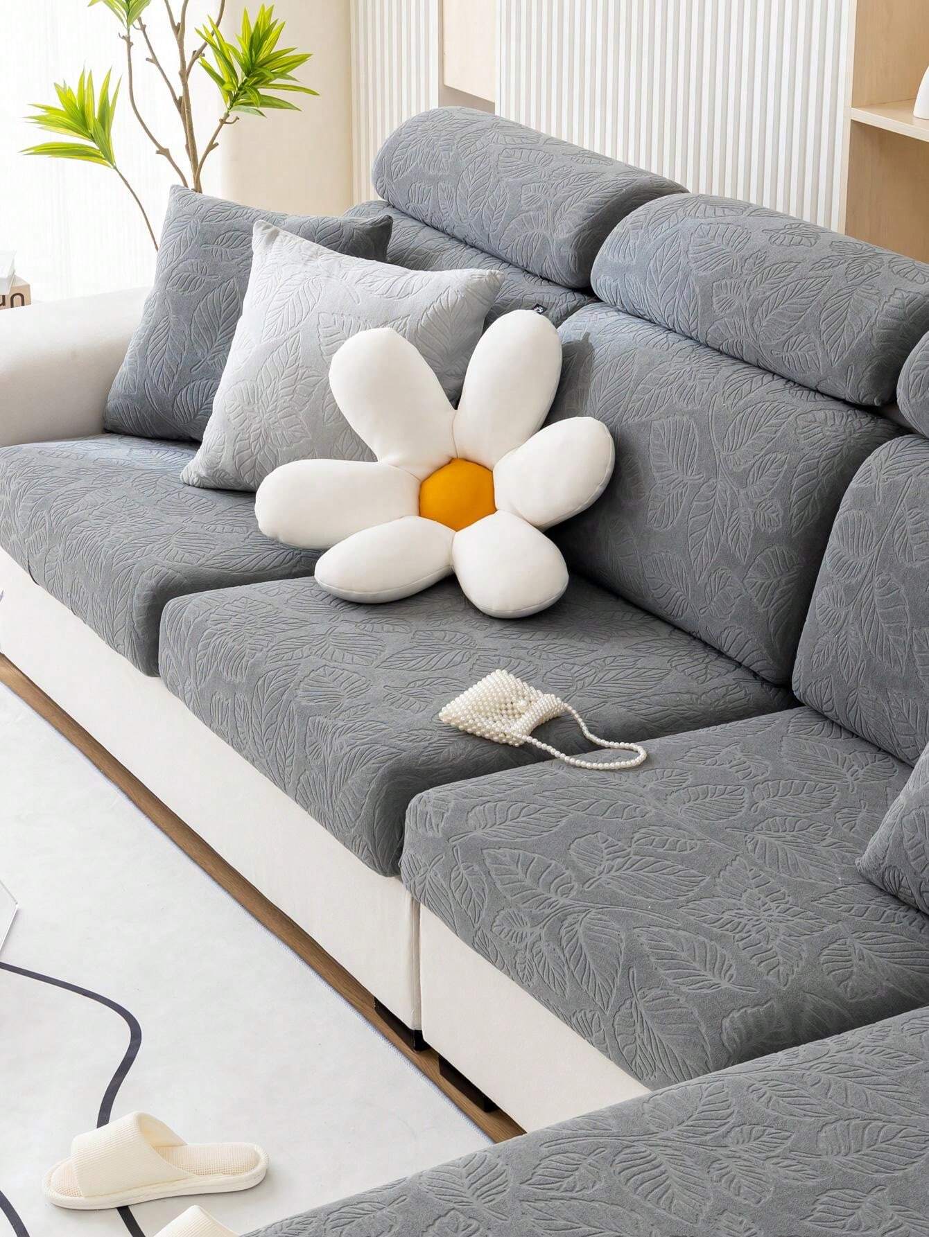 1pc Elastic Sofa Cover Slipcover With Anti-Slip Design, Thickened And ...