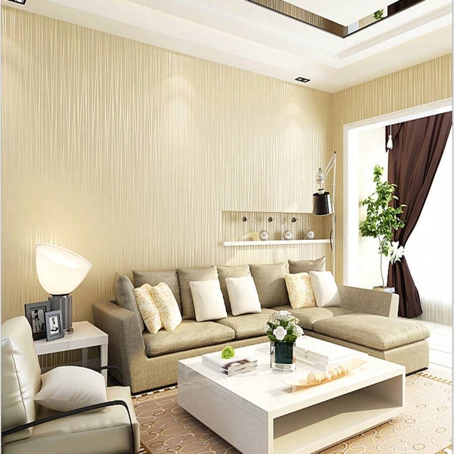 1 Roll Of Breathable Modern Minimalist Thickened Non-Woven Wallpaper ...