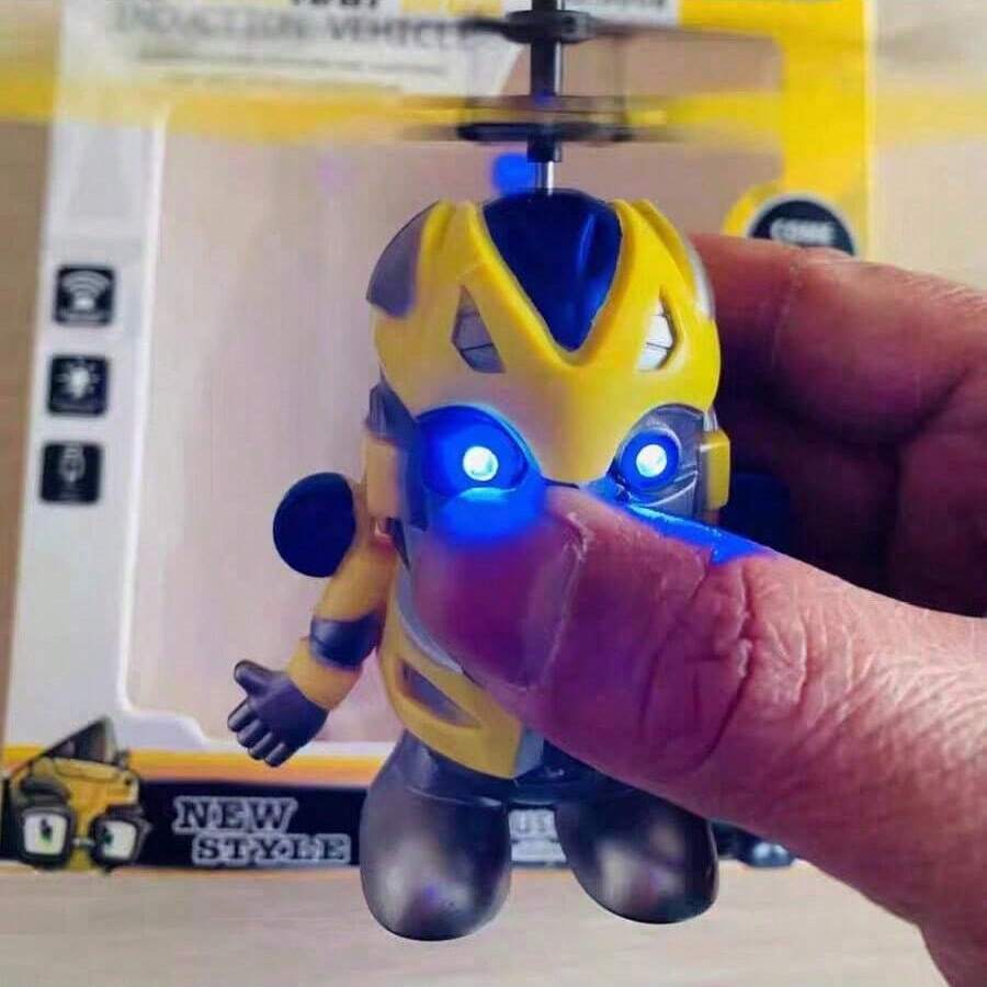1pc Bumblebee Toy Intelligent Induction Flying Aircraft Suspension ...