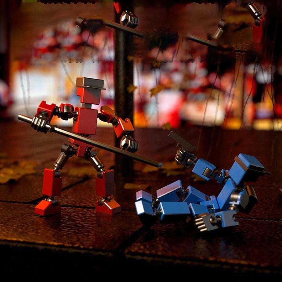 1pc New Transformable Multi Joint Articulated Action Figure Model Doll 3d Printed Articulated