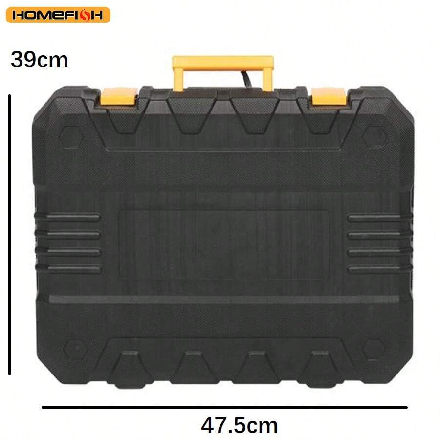 198pc Black And Yellow Tool Set Family Tool Perfect For Handyman's ...