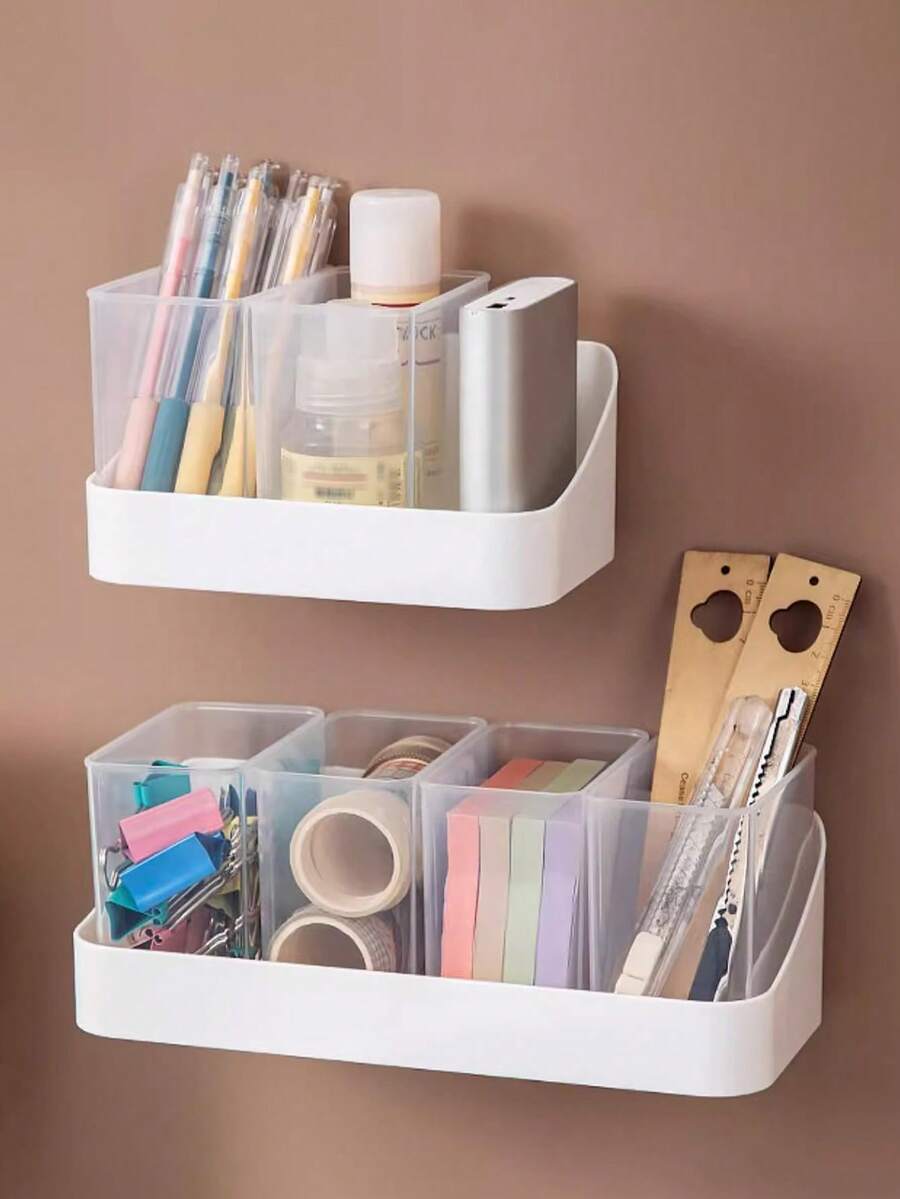 1pc, Multi-Functional Storage Rack, Desk Stationery Organiser, Storage ...