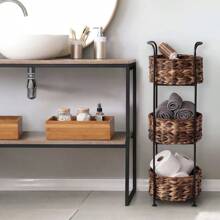Seville Classics 3-Tier Storage Basket Tower | SHEIN USA