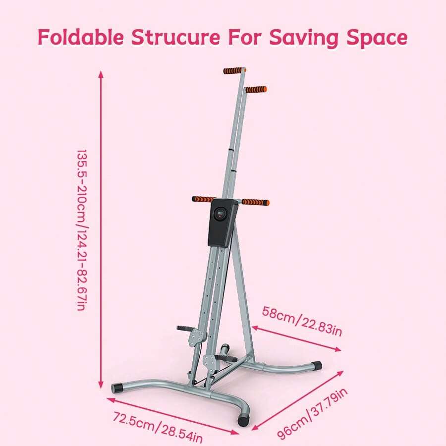 Vertical Climber Exercise Machine For Home Gym Cardio Climbing System ...