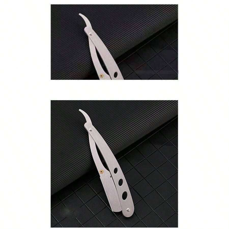 One Professional Stainless Steel Men's Folding Razor - Precision ...
