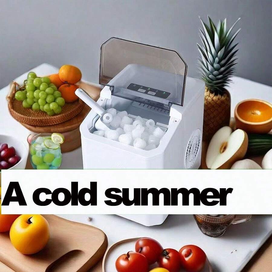 1pc 12KG Ice Making Machine, With 1.3L Water Tank, Highly Efficient ...