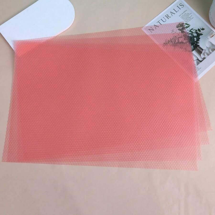 4pcs Transparent And Non-Slip Thicker Drawer Liners, Waterproof And Oil ...
