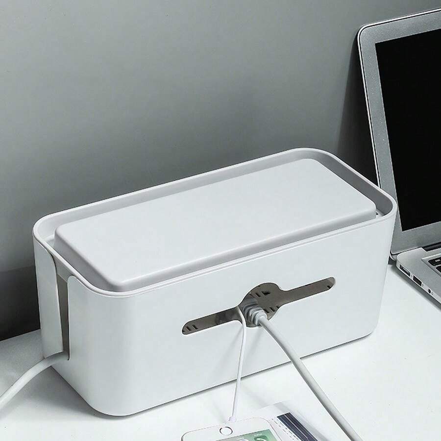 1pc Power Cord Socket Box, Plug-In Box Storage Box, Desktop Wire ...