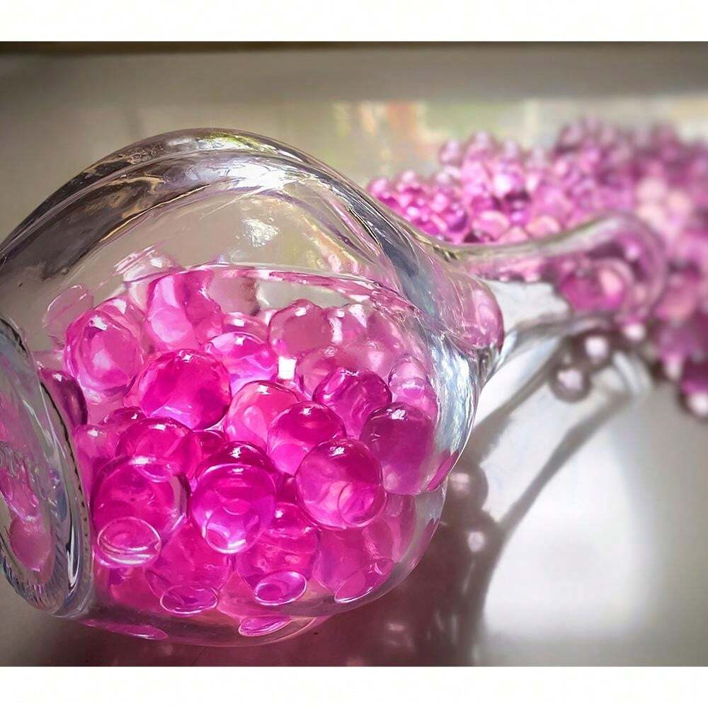 12000 Pcs Rose Red Water Gel Jelly Beads, Water Balls Jelly Crystal ...