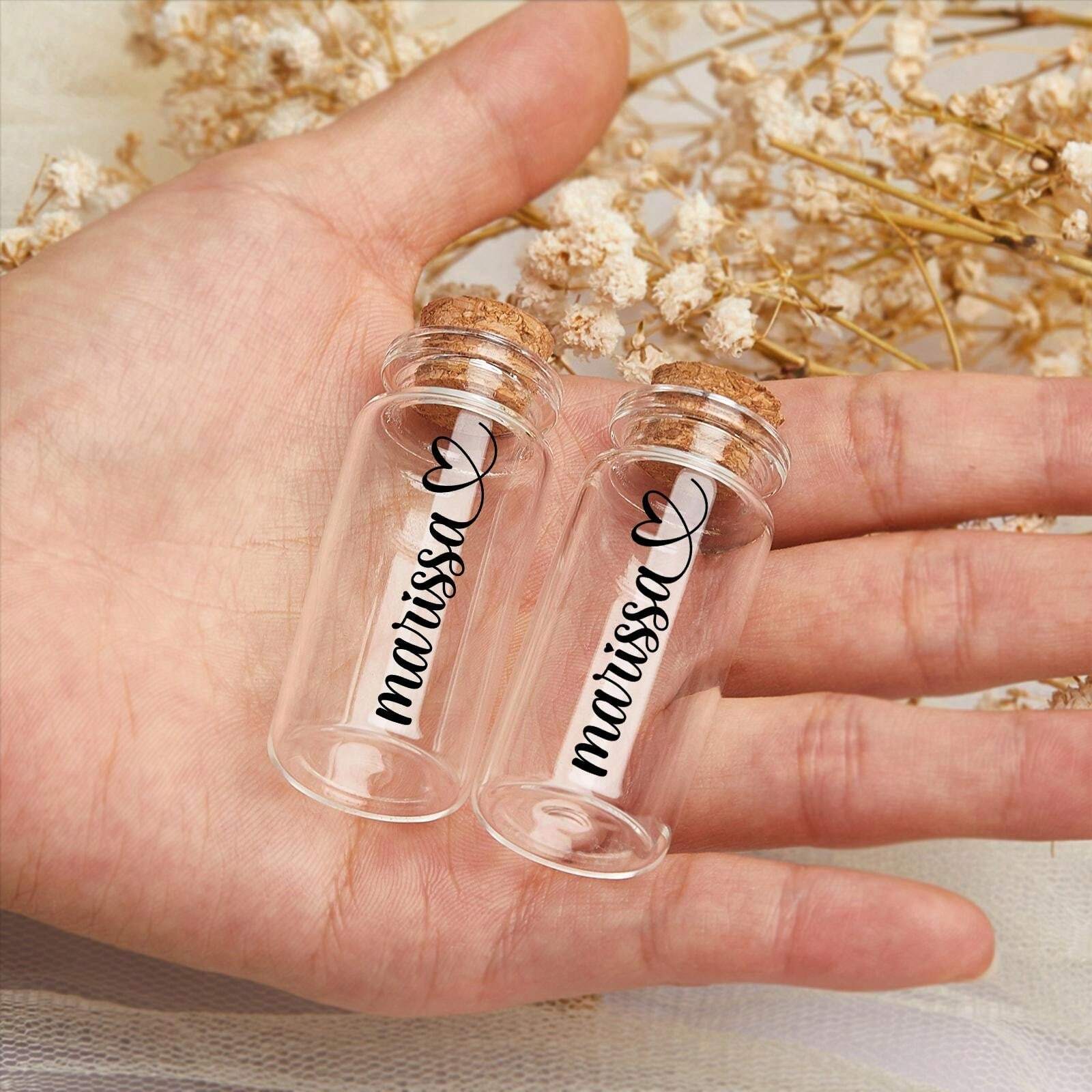 Botellas de mensaje flotante personalizadas, botellas de deseos, mini ...