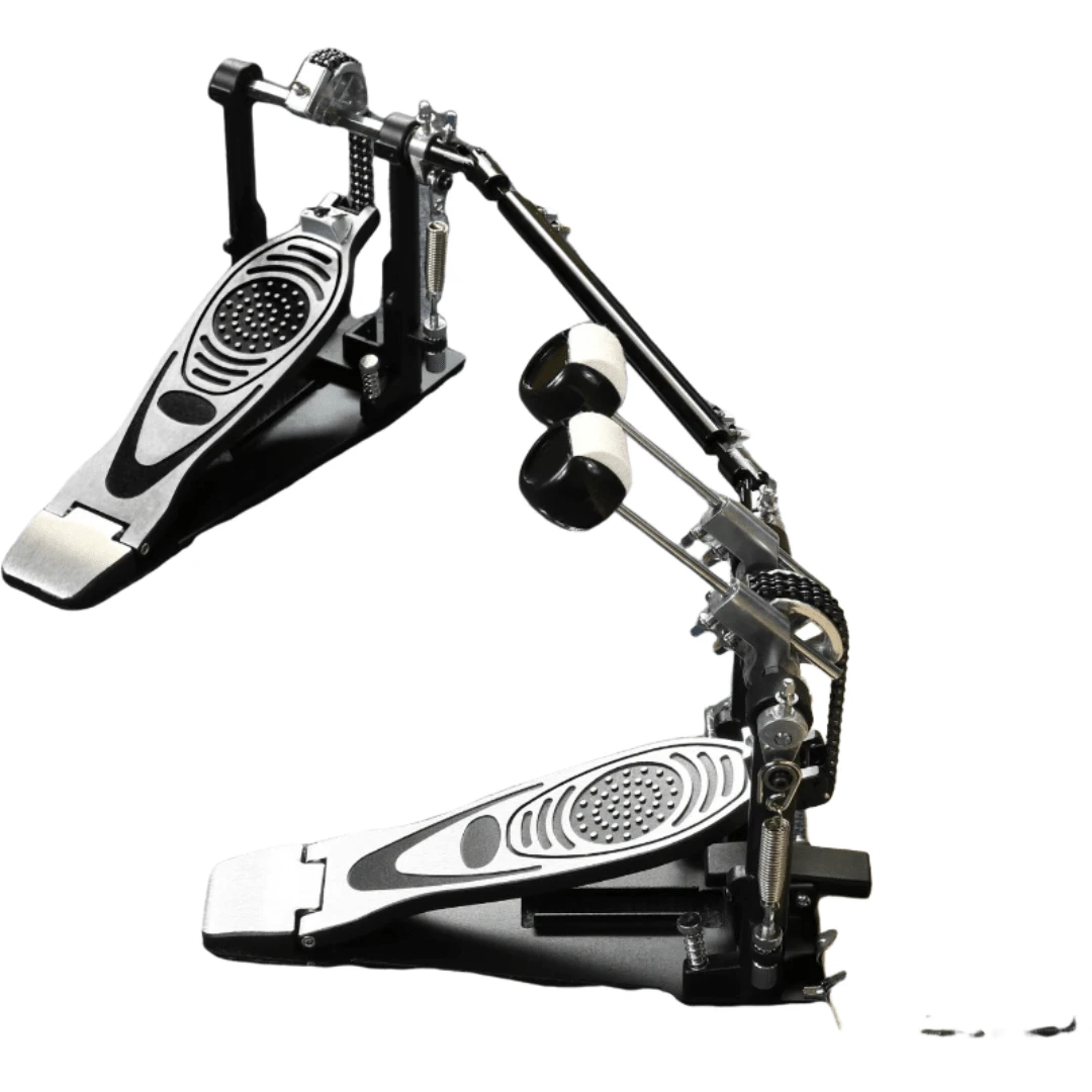 Double Bass Drum Pedals, Double Chain Drum Step On Hammer For Drum Set ...