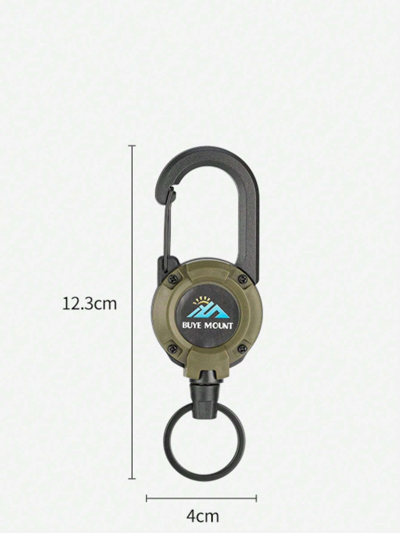 Outdoor Camping Tactics Easy To Pull Buckle, Retractable Buckle, Steel ...