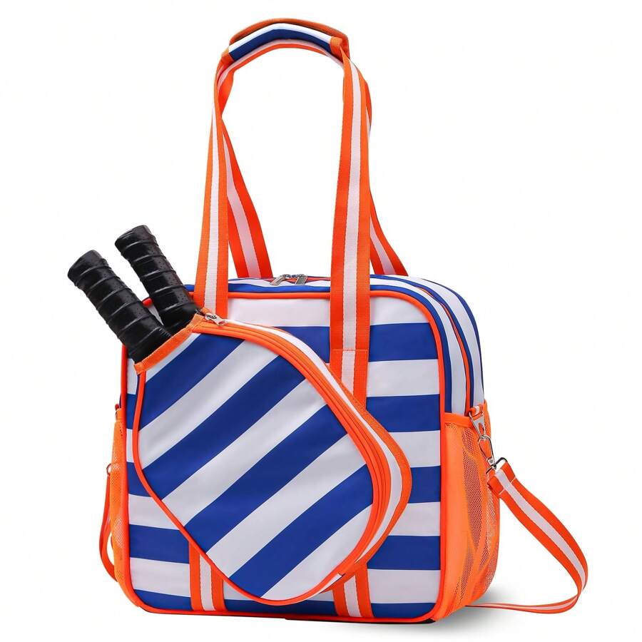 Pickleball Tote Bags For Women And Men , Pickleball Bag With Zipper ...