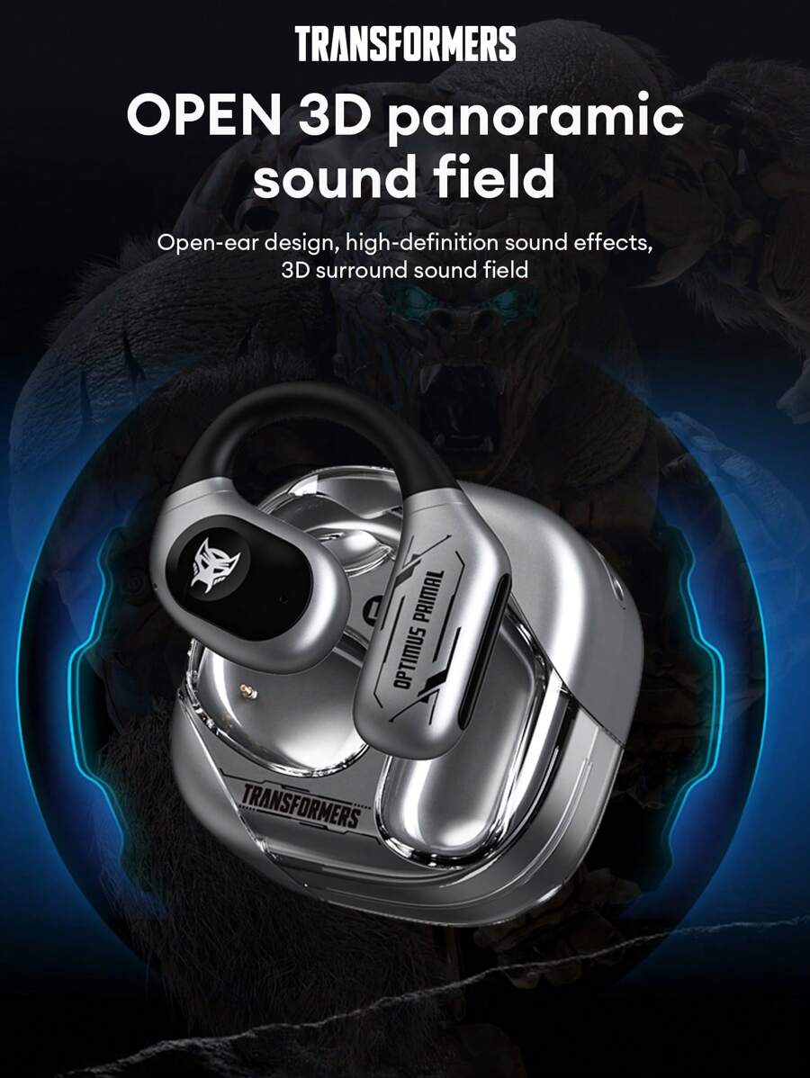 TRANSFORMERS TF-T18 Bumblebee Passive Noise Cancelling Earhook Wireless ...