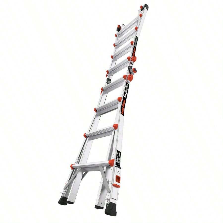 Little Giant MegaLite+ 18 Ft. Reach Ladder With Leg Levelers | SHEIN USA