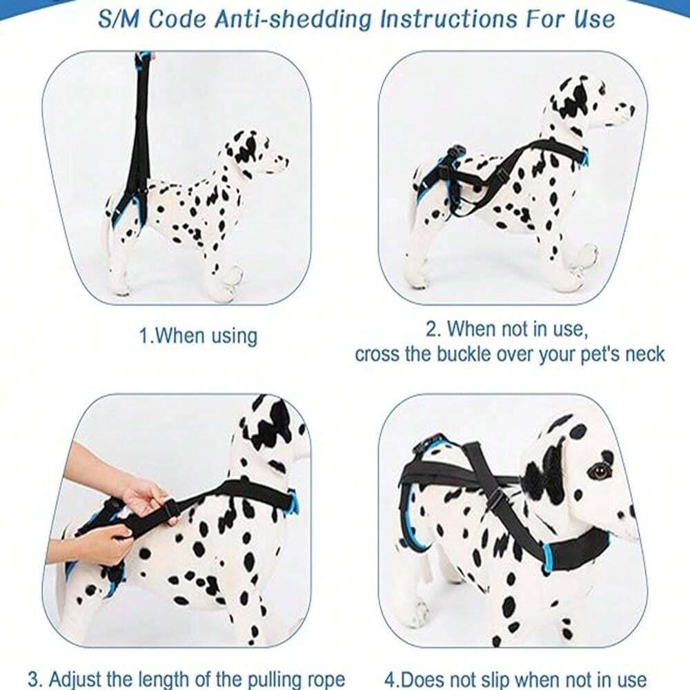 1pc Pet Dog Support Harness, Veterinary Hospital Dedicated Dog ...