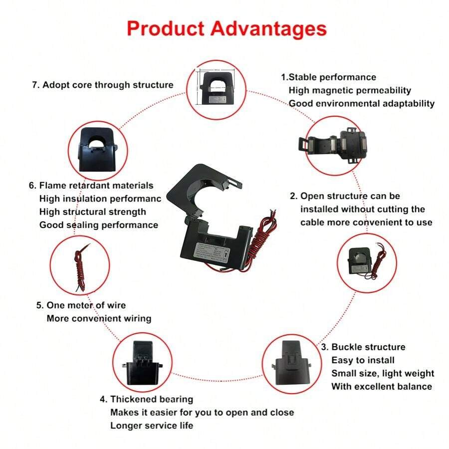 Current Transformer, CT. AC 0.66KV Applicable For 200A, 300A, 400A ...