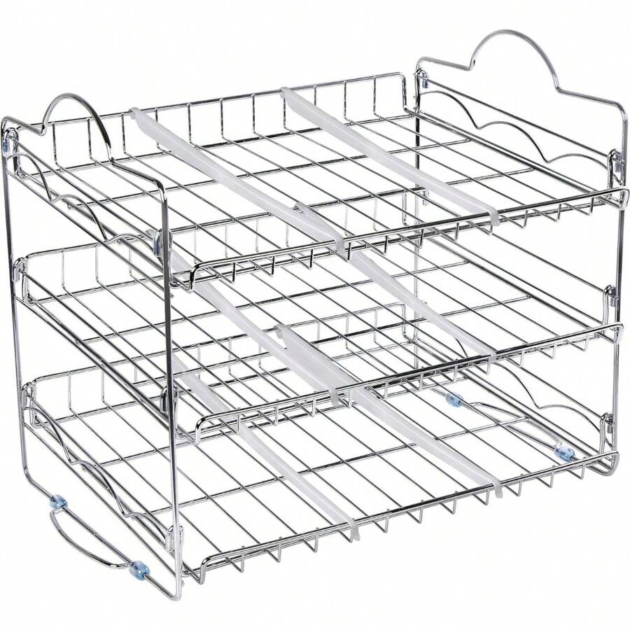 Storage Can Rack Organizer, Stackable Can Organizer Holds Upto 36 Cans ...