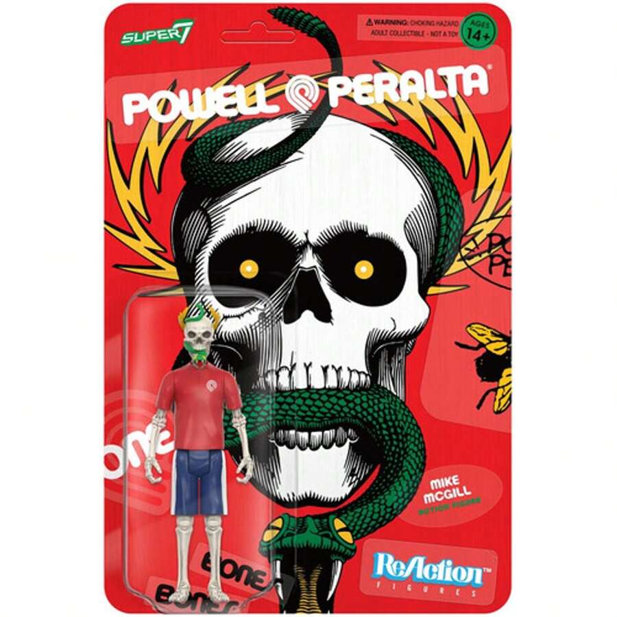 Mike McGill - Super7 - Powell-Peralta - Reaction Figure Wave 2 - Mike ...