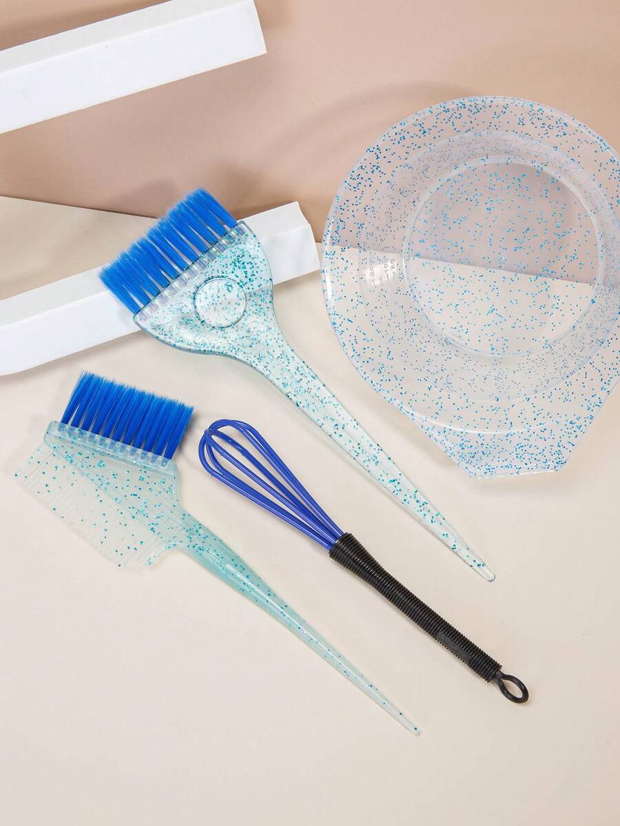 4-Piece Hair Dyeing Kit - Professional Hair Styling And Highlighting ...