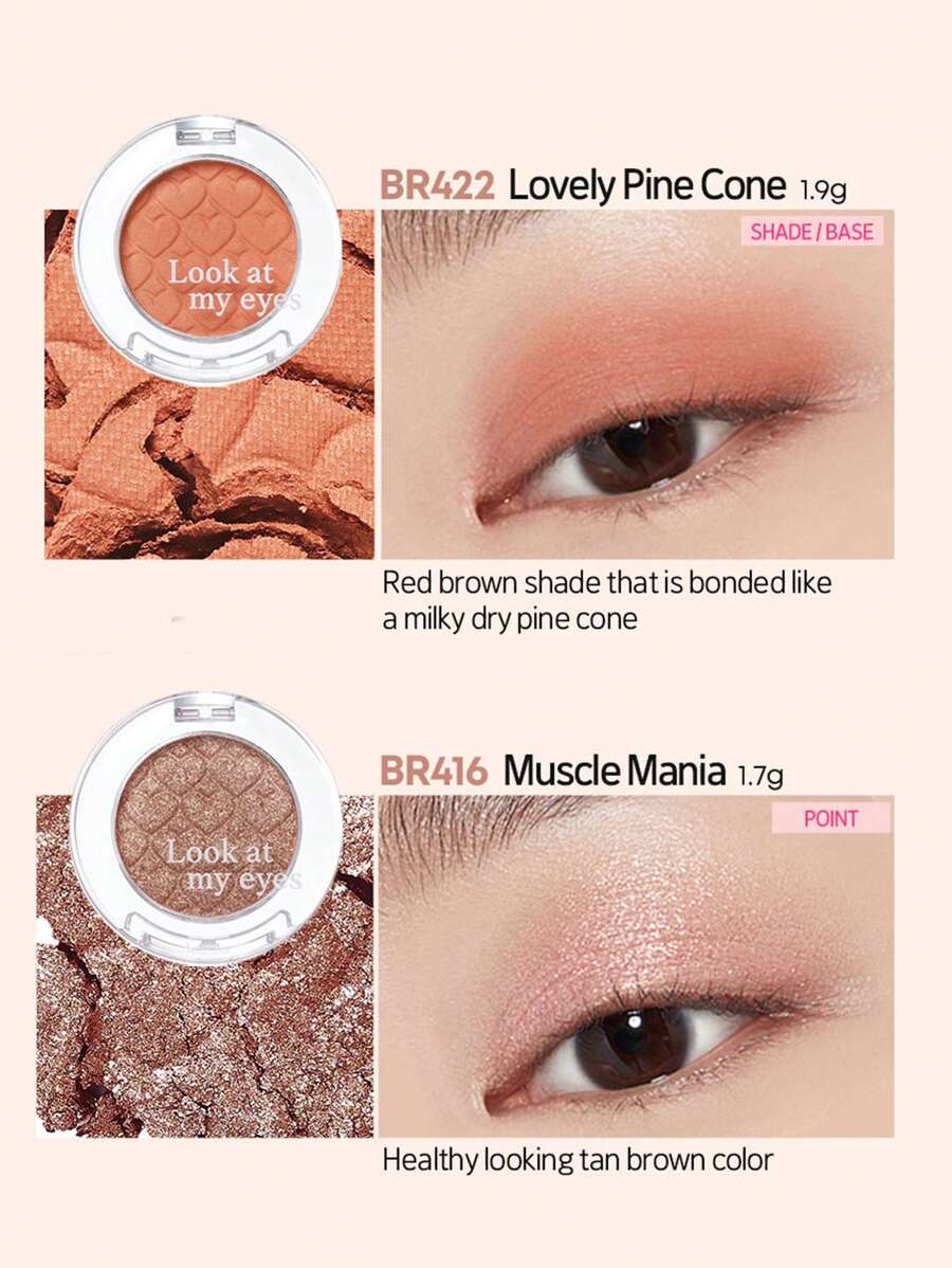 Etude House Look At My Eyes BR422|Soft Cohesive Makeup Without Smudging ...