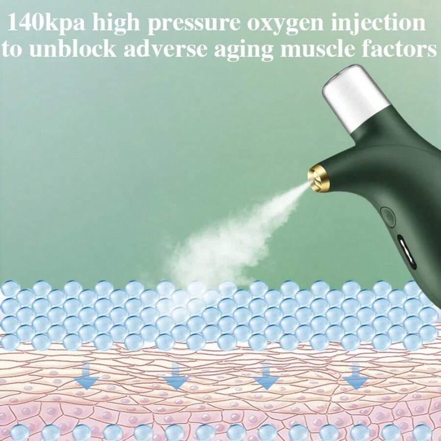 Handheld Oxygen Injector Home Hydration Portable Water Oxygen Meter Gun ...