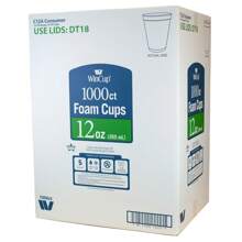 WinCup Foam Drink Cups White 12 Ounce (1000 Count) | SHEIN USA