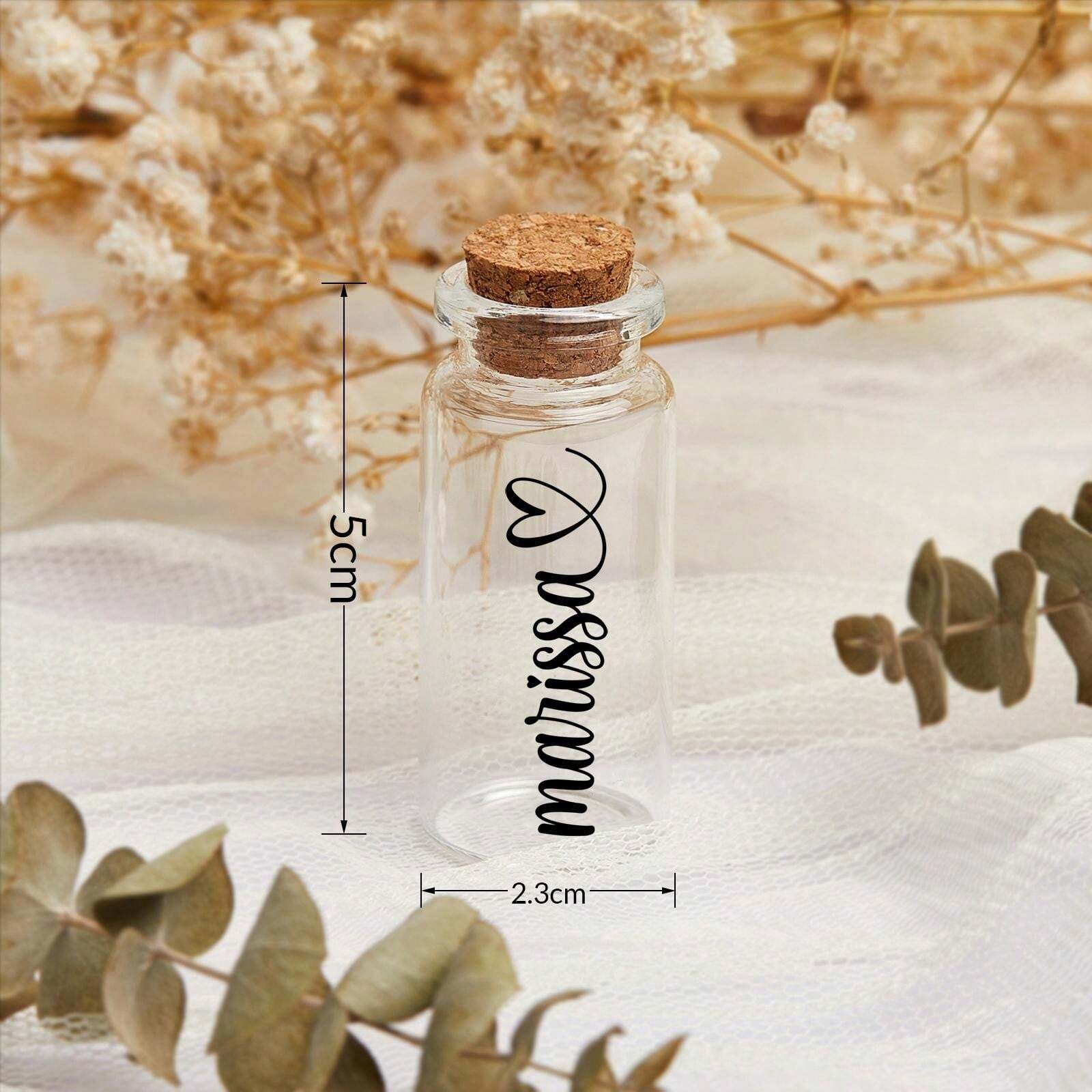 Botellas de mensaje flotante personalizadas, botellas de deseos, mini ...