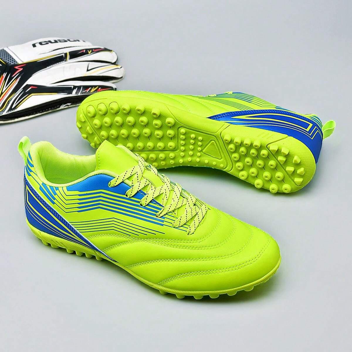 Unisex Youth Soccer Shoes, Professional TF Outsole With Turf Cleats For ...