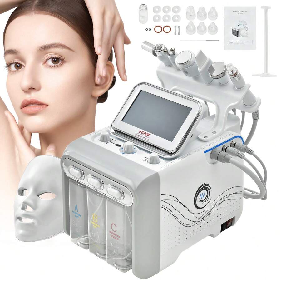 7 In 1 Hydrogen Oxygen Facial Machine, Professional Hydrafacial Machine ...