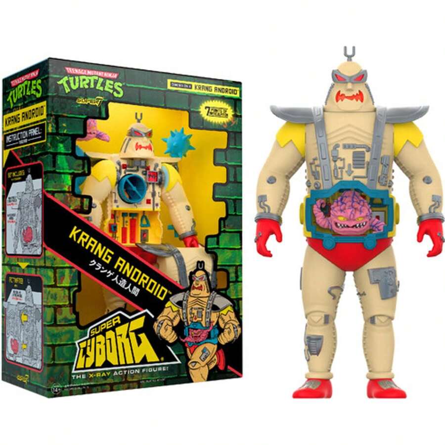 Super7 - Teenage Mutant Ninja Turtles - Super Cyborg - Krang Android ...