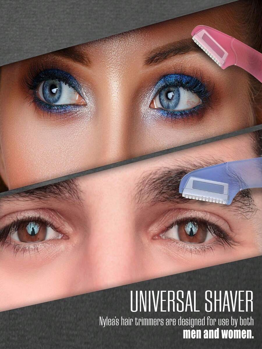 3 Pcs Eyebrow Razor Trimmer [Ultra Precision] Disposable Facial Hair ...