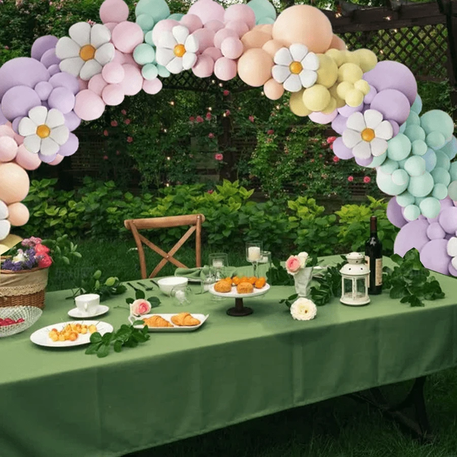Daisy Balloon Garland Arch Kit - Shower, Wedding, Birthday Party ...