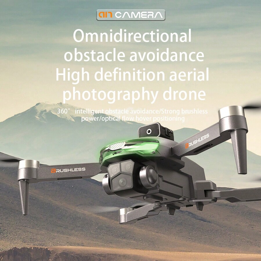 New A17 Brushless Drone High Definition Aerial Photography Four Axis Aircraft Obstacle Avoidance ...