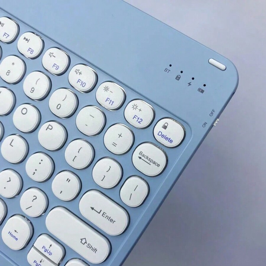 10 Inch Bluetooth Keyboard And Mouse Set Phone Tablet PC Wireless ... 10 Inch Bluetooth Keyboard And Mouse Set Phone Tablet PC Wireless ...