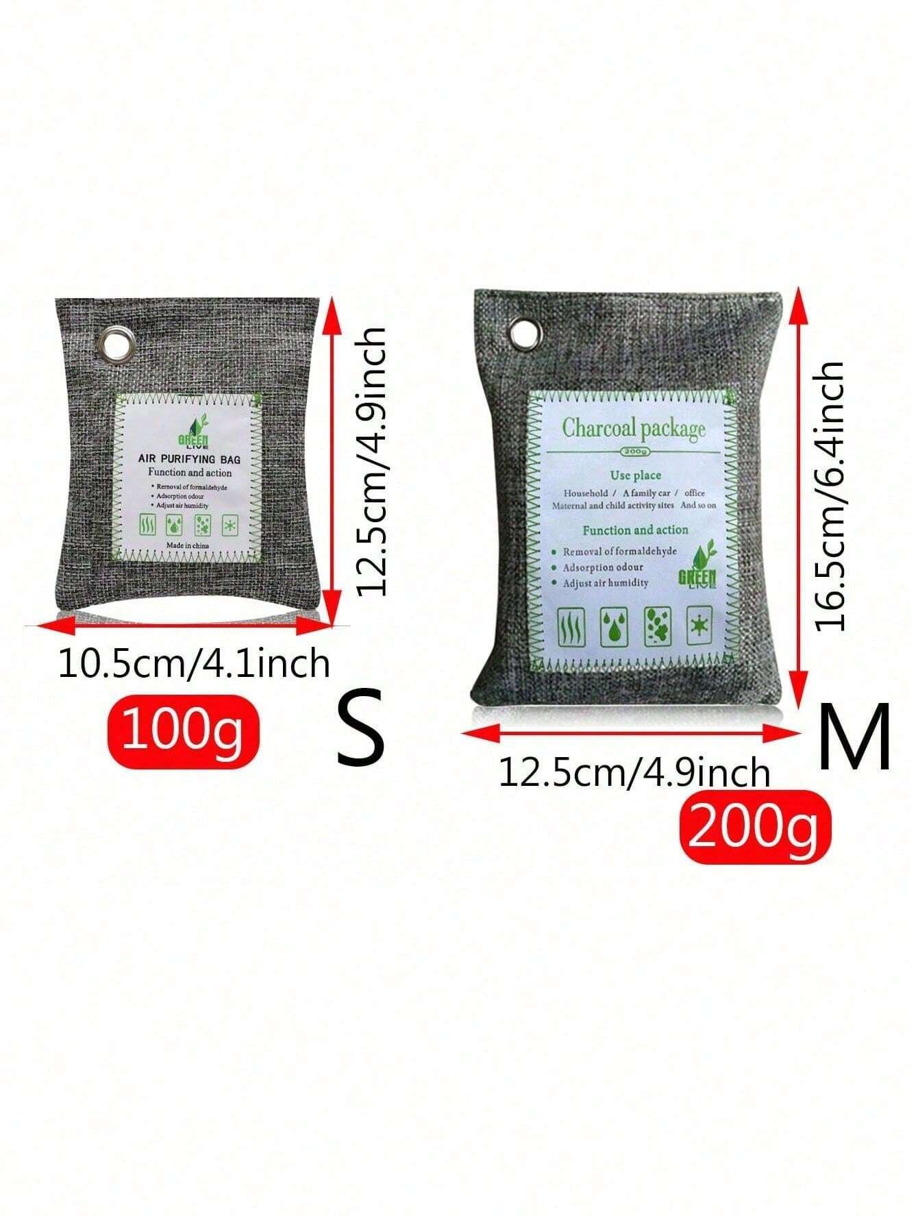 Activated Carbon Bag For Car/Home Use, Air Purifying And Dehumidifying, Korean-Style Linen Bag ...