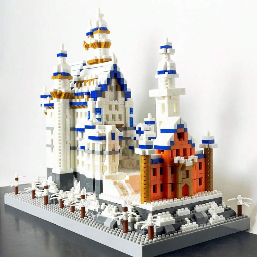 Miniature World Landmarks Building Set - Create & Display Swan Lake ...
