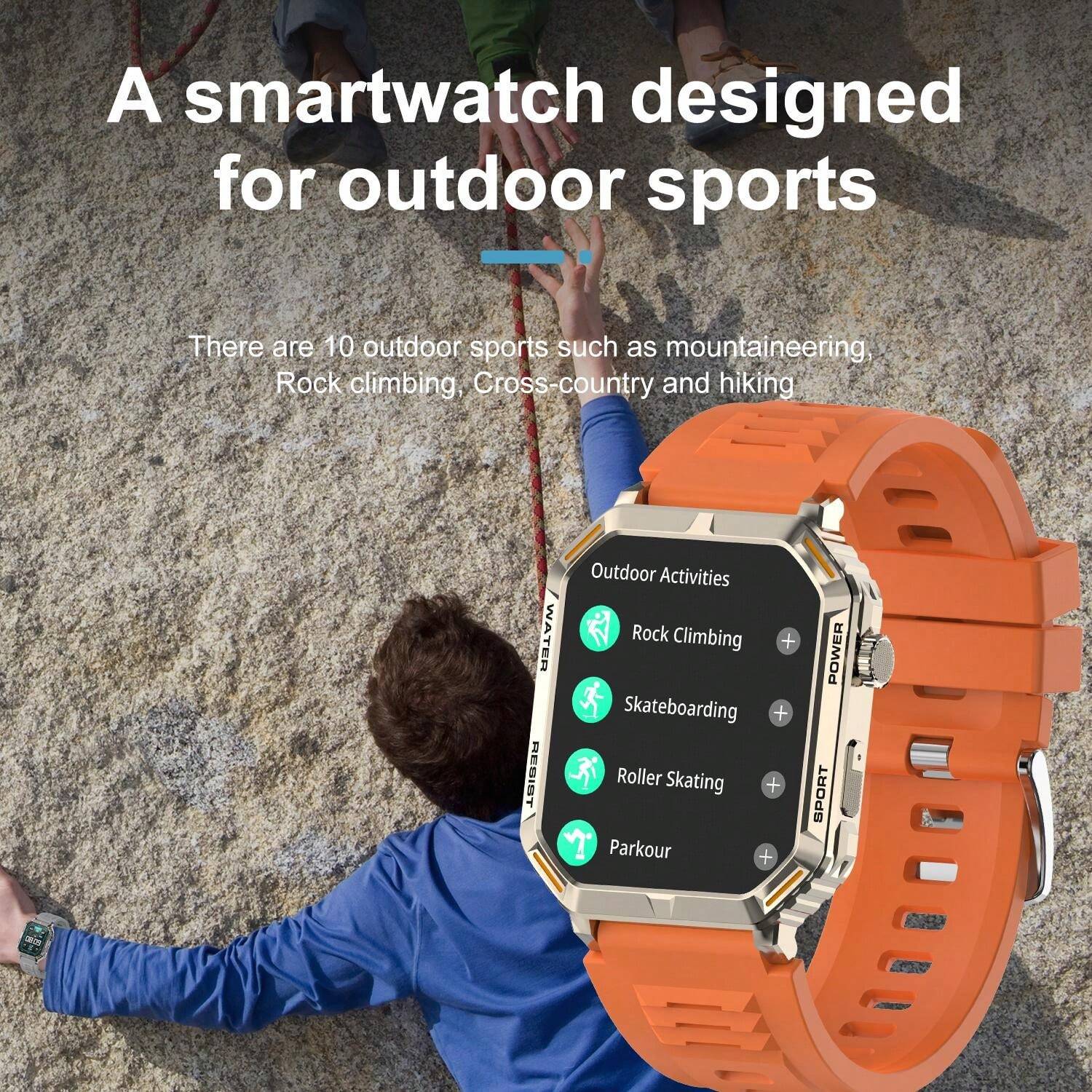 Unisex Smartwatch With Bluetooth Call, Voice Assistant, Multiple Sports Modes, Sleep Monitoring ...