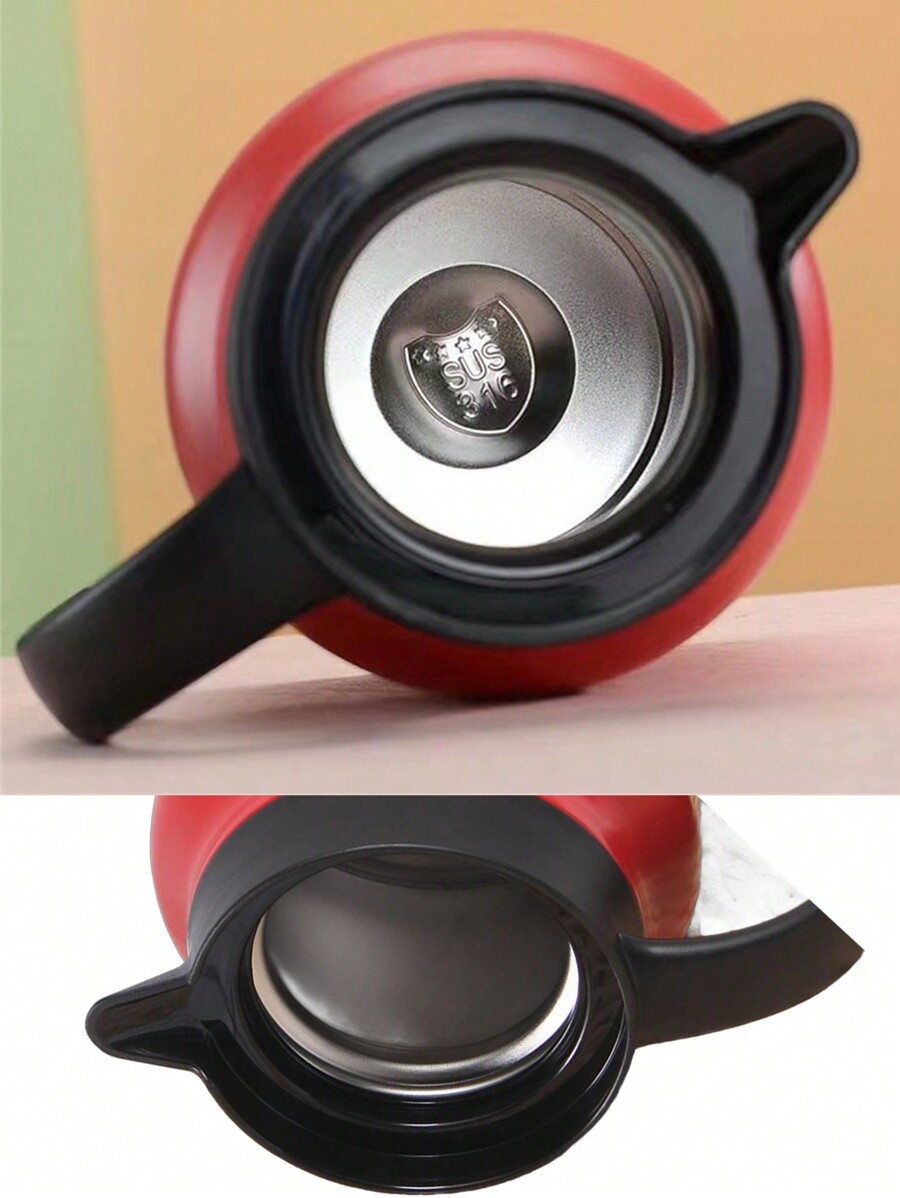 800ml/1000ml 316 Stainless Steel Vacuum Stewed Teapot Insulated Braised ...